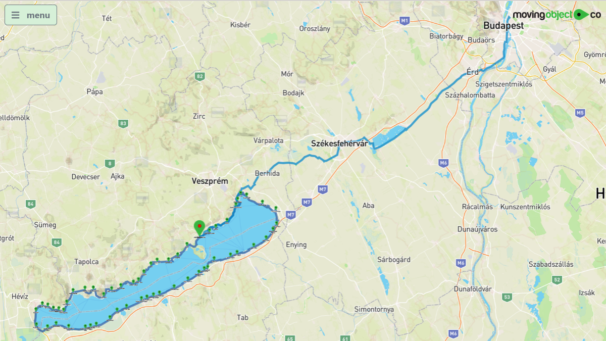 movingobject.co - Bp-UB-Bp - Csipi - GPS követés